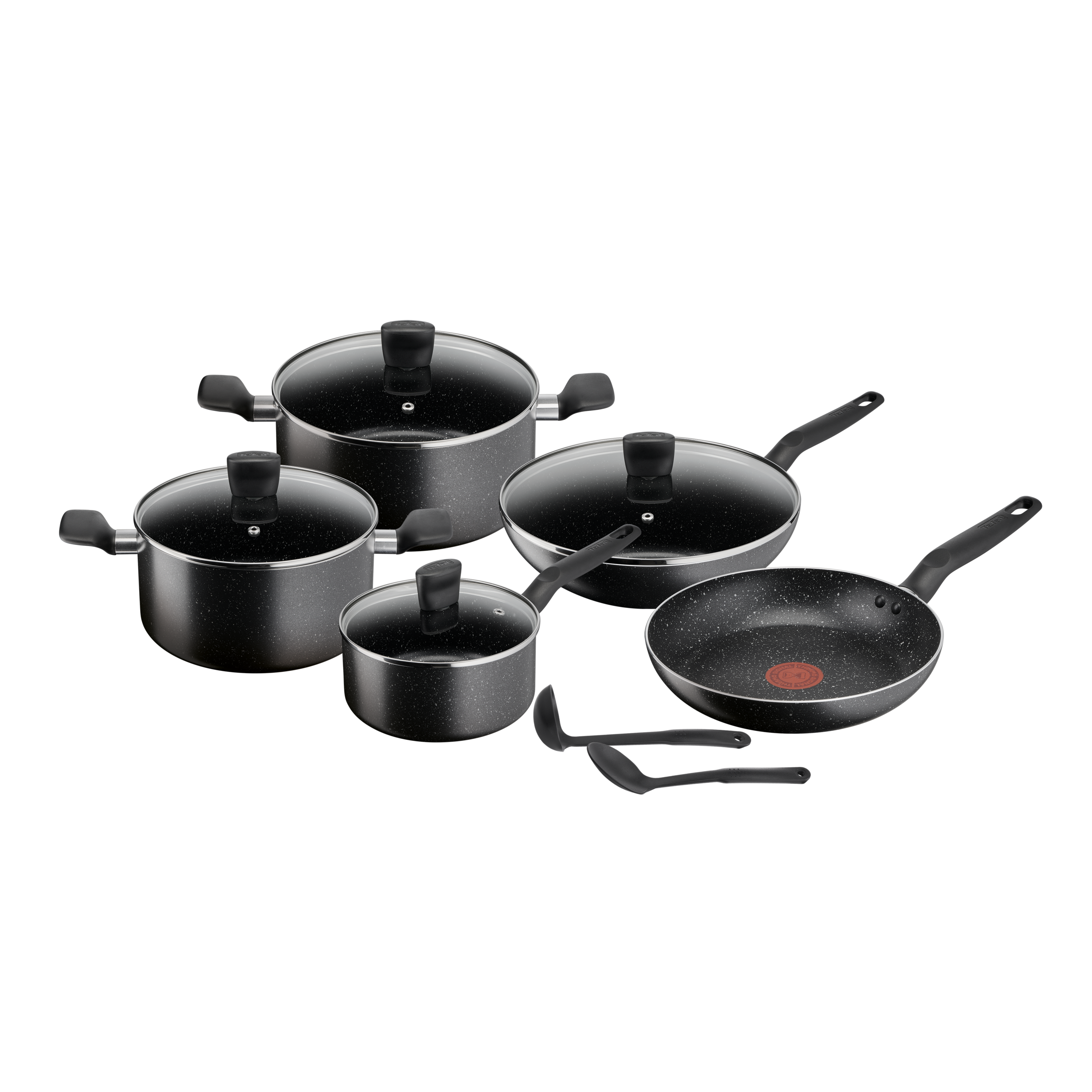 Dark Stone, Cooking Set, 11 pcs, Non-stick coating, B491SB85